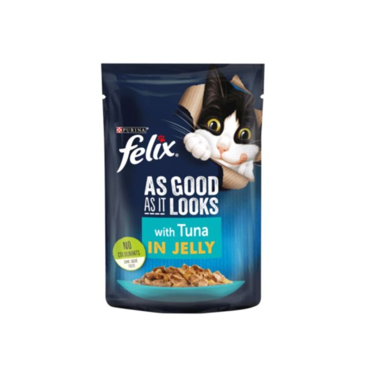 Felix Pouch As Good As It Looks Tuna In Jelly - (100G) | Daraz.pk