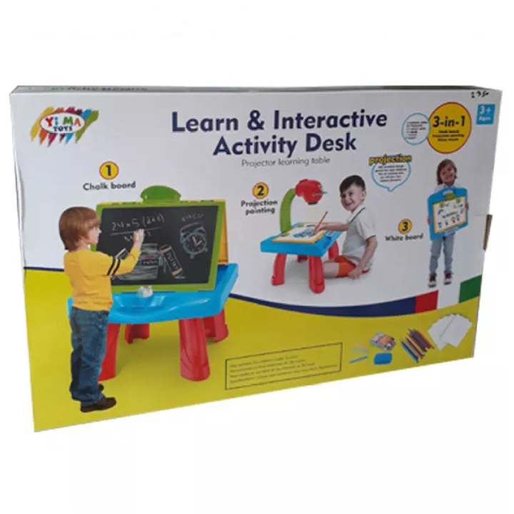 Learn & Interactive 3 In 1 Activity Desk | Daraz.pk