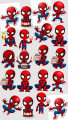 Spiderman Superhero Sticker for Laptops, Mobile Phone Cases & Journals ...