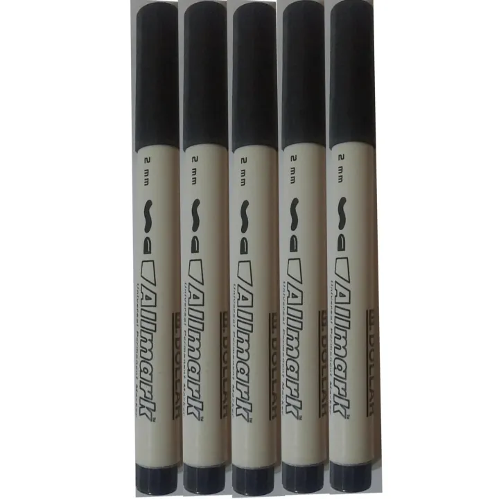 Dollar Permanent Allmark Marker / Chart Marker Allmark Pen (5 Pcs ...