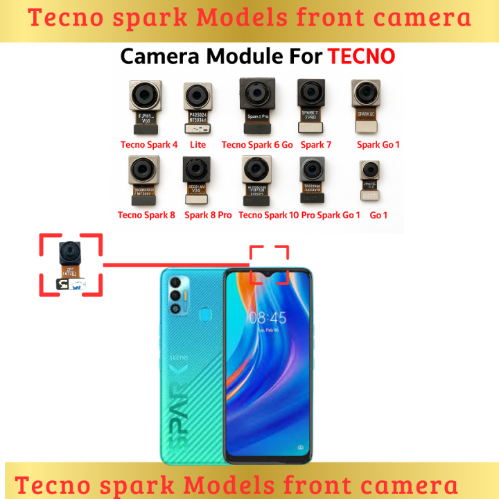 Tecno Spark Series Front Camera Replacement – Spark 4, 6, 7, 8, 10 Pro ...