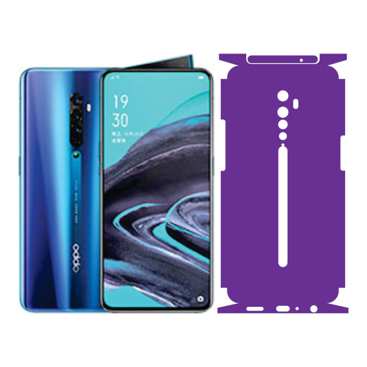 Oppo Reno 2 Back RHINO-0191 PURPLE Sheet Anti-stain Wrap Cover | Daraz.pk