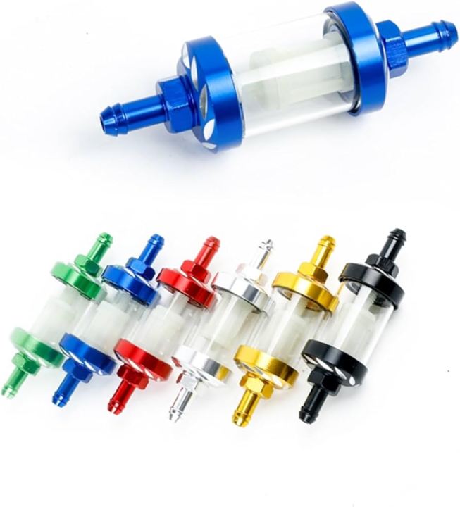 Fancy Petrol Filter Petrol Filter Universal Chrome Glass Crude Engine ...