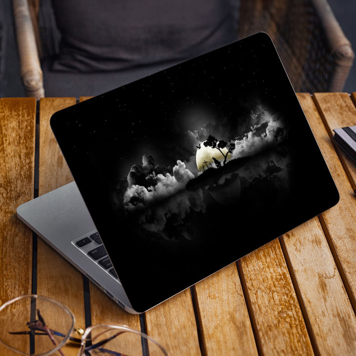 Black man and wolf Laptop Notebook Skin Sticker Cover Art Laptop Skin ...