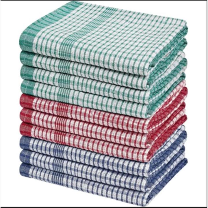Mono Check kitchen Towels | Daraz.pk