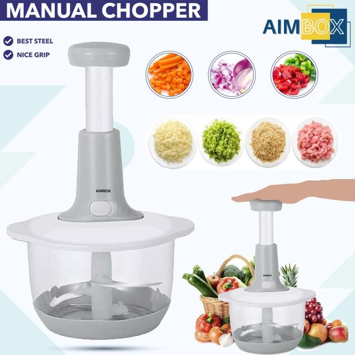 Manual Food Chopper, Speedy Chopper, Multifunctional Vegetable Cutter ...