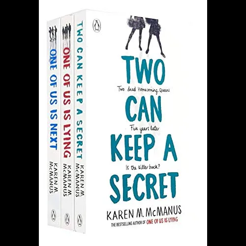 Set of 3 One Of Us Is Lying / One Of Us Is next / Two Can Keep a Secret by Karen M. McManus Best ...