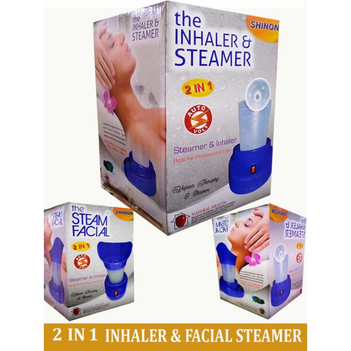 Shinon The Steam Facial, Steamer and Inhaler for Block Nose, Facial ...
