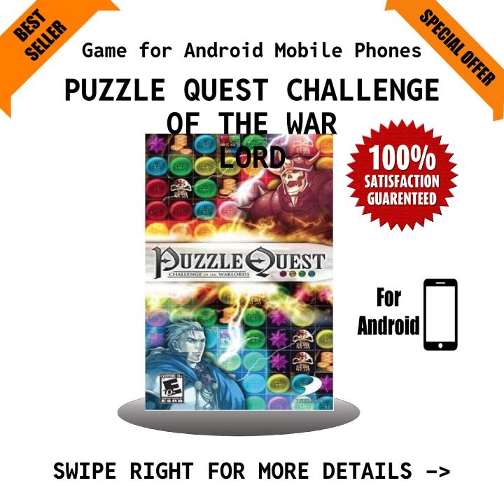 PUZZLE QUEST: CHALLENGE OF THE WAR LORD - GAME FOR ANDROID/MOBILE ...