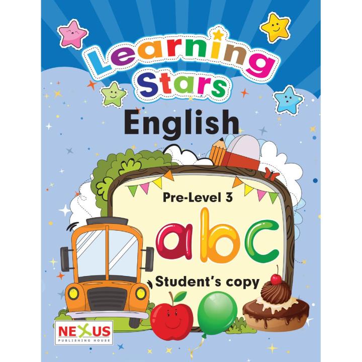Learning Stars English Student Copy Pre-Level 3 | Daraz.pk