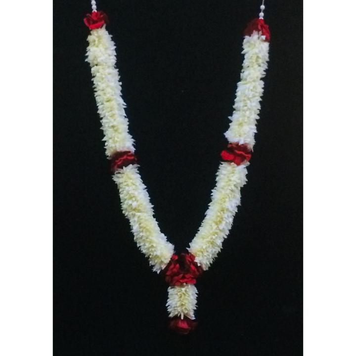 Artificial Flowers Garlands Mala/Haar for wedding & Multi funtion #-106 ...