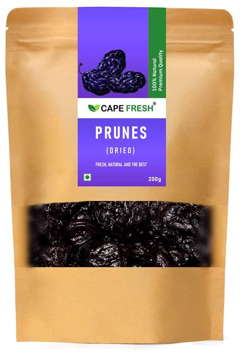 Cape Fresh Dried Prunes 200g | Pitted Prunes | Daraz.pk
