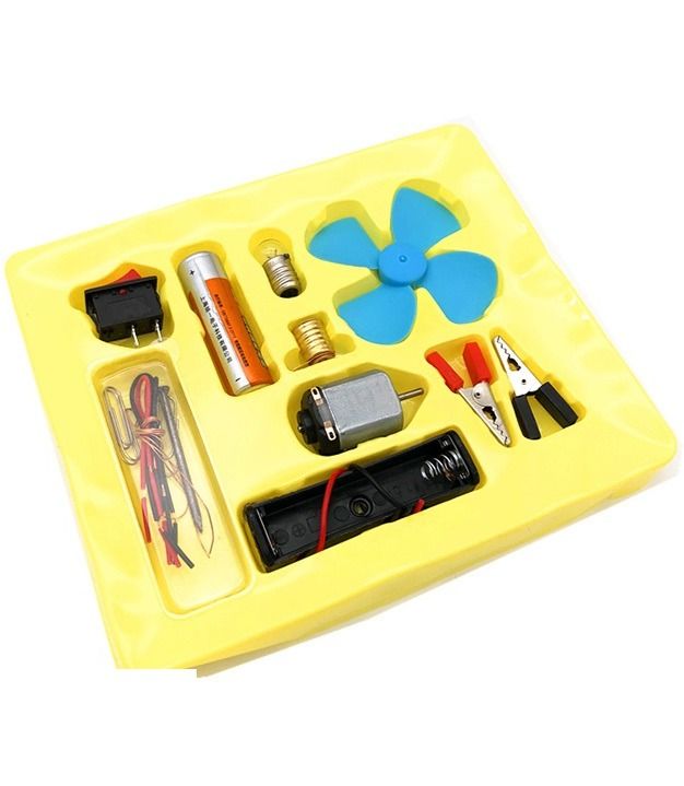 DIY Kids Science School Projects Experiment Kits Light Bulb And Fan ...