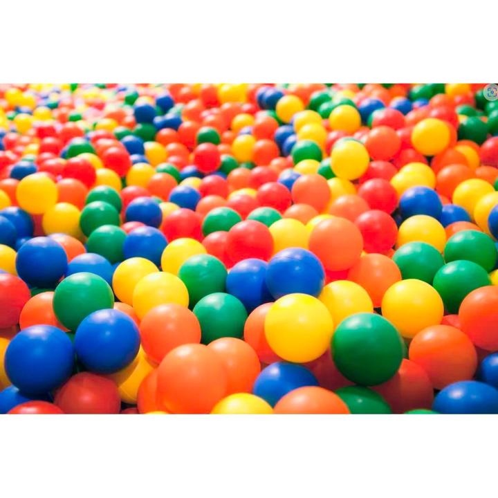 Pack of 5, 10, 20, OR 50 Pit Balls Soft Balls for Kids play Colorful ...