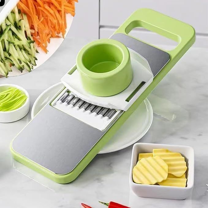 5 in 1 Mandoline Slicer Vegetable Slicer Mandolin Multi Blade Potato ...