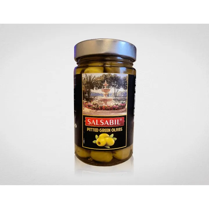 Bundle of 4 Jars Salsabil Pitted Green Olives (320gm) | Daraz.pk