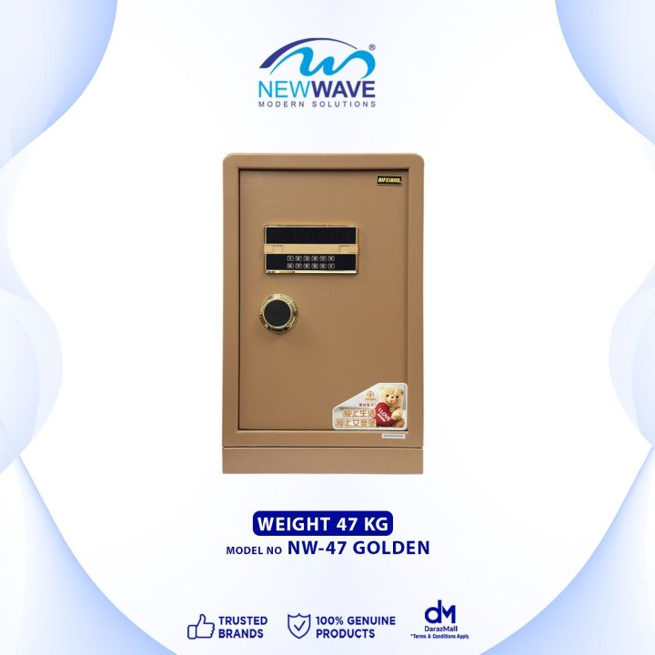 DIGITAL SECURITY LOCKER FOR HOME AND OFFICE USE NW-47-KG-GOLDEN KEY ...