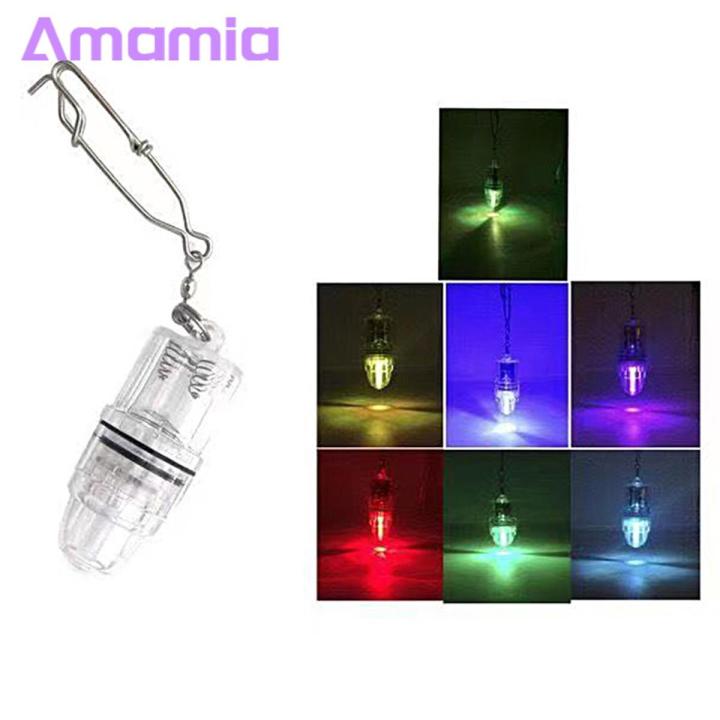 Amamia Fish Gathering Light Waterproof Deep Sea Underwater LED Lure ...