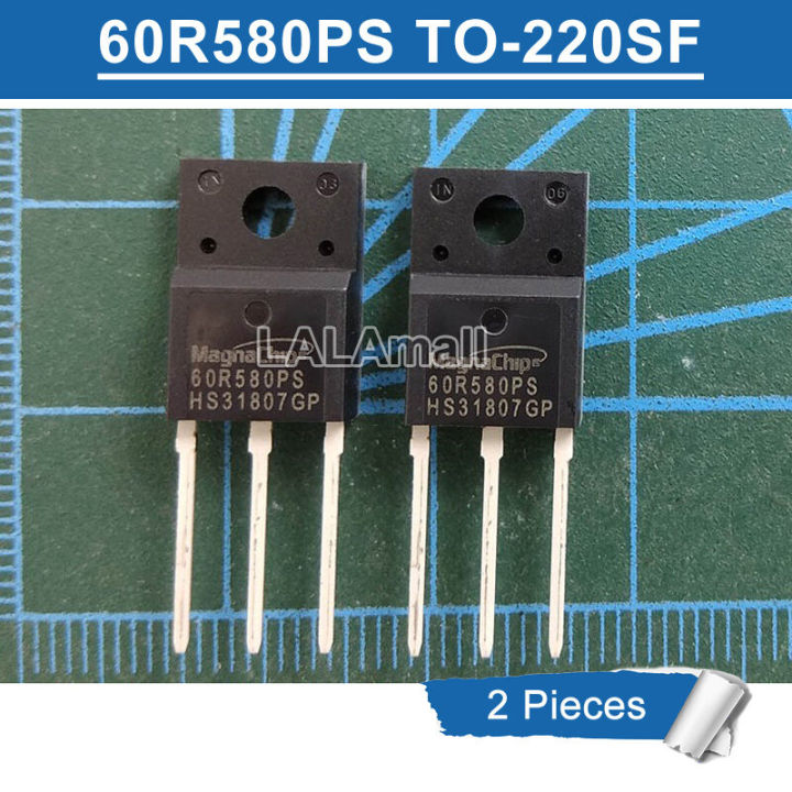 2pcs 60R580PS TO-220SF 60R580QS MMSF60R580PTH TO220SF N-Channel 8A/650V ...
