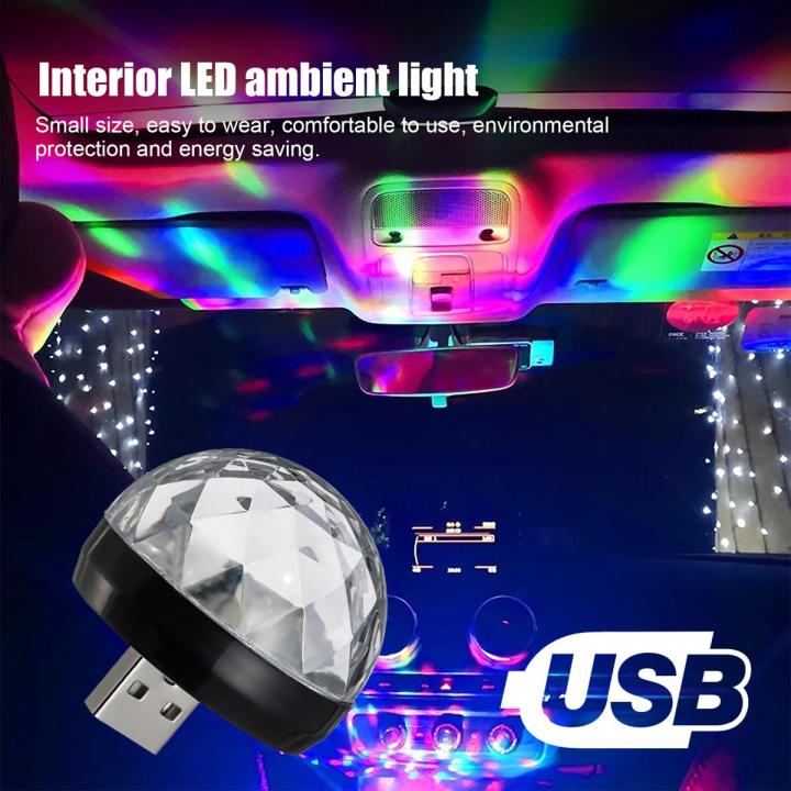 LED Portable Multi Color Room Light - Disco RGB Light - Party Colored ...
