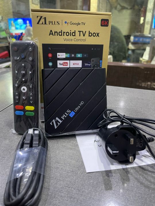 Z1 Android Tv Box with Voice | Daraz.pk