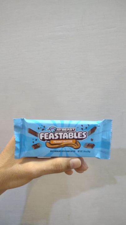 MrBeast Feastables New Formula Peanut Butter 35 Grams | Daraz.pk