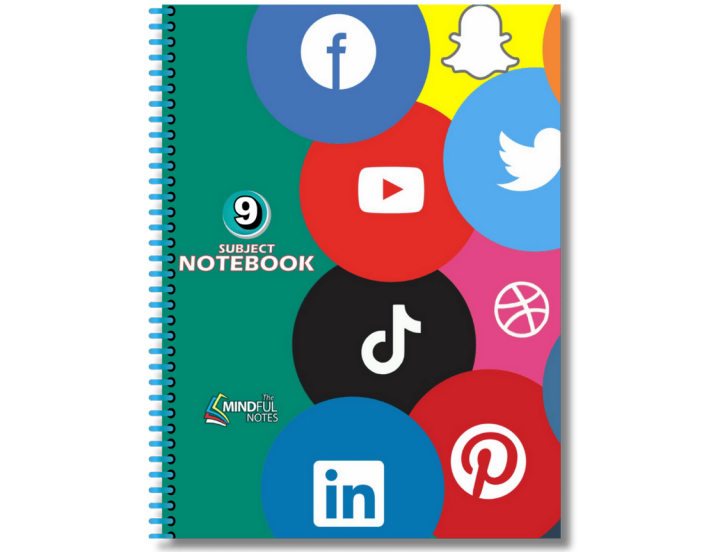 9 Subject Notebook, Large, Narrow Lines | Daraz.pk