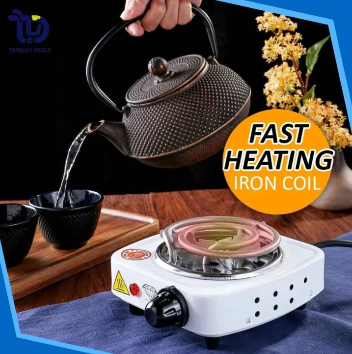 Electric Stove for cooking, Hot Plate heat up in just 2 mins, Easy to ...