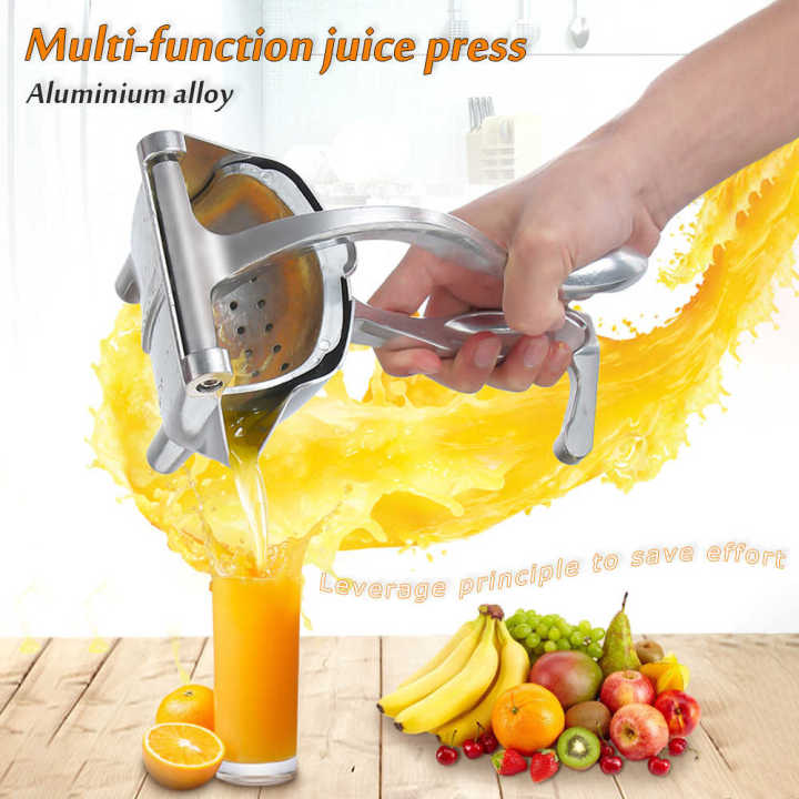 Heavy Duty Aluminium Orange/ Lemon Juicer /Squeezer, Hand Press Fruit ...