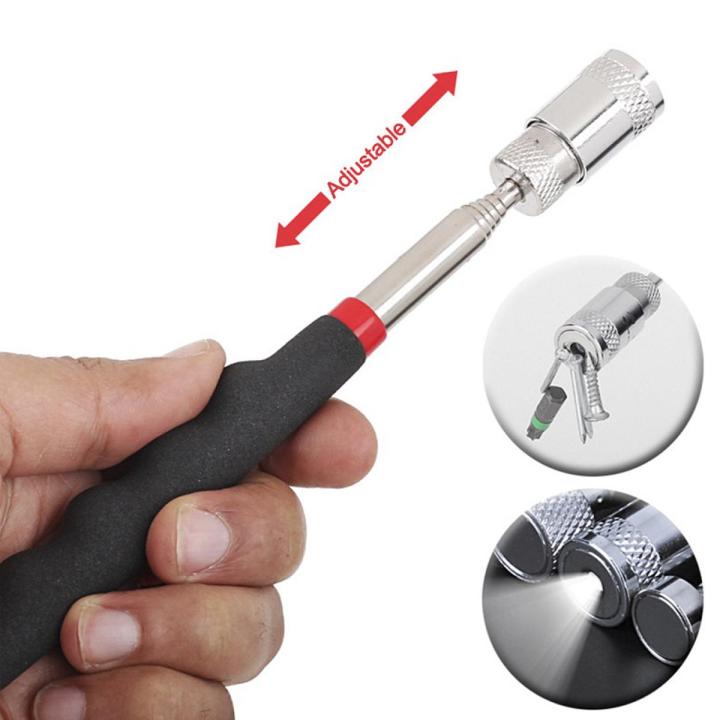Mini Portable Extendable Telescopic Magnet With Light | Daraz.pk
