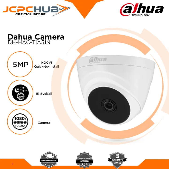 Dahua 5 Megapixels Camera T1A51 Night Vision camera-Dahua Indoor Home Security Surveillance ...