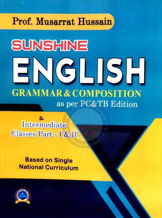 Sunshine English Grammar and Composition for intermediate Part-1 and 2 ...