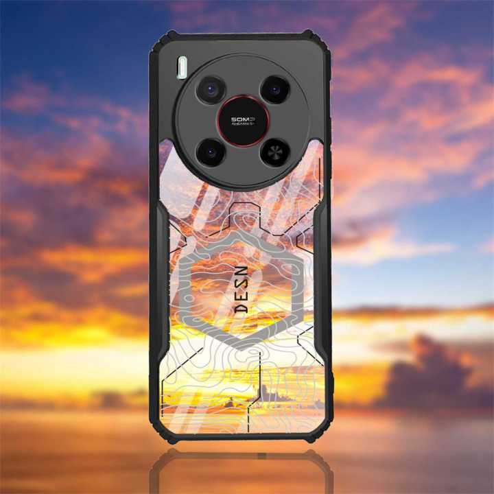 Luxur Phone Casing For ZTE Nubia V70 Max Case Clear Acrylic Fall ...