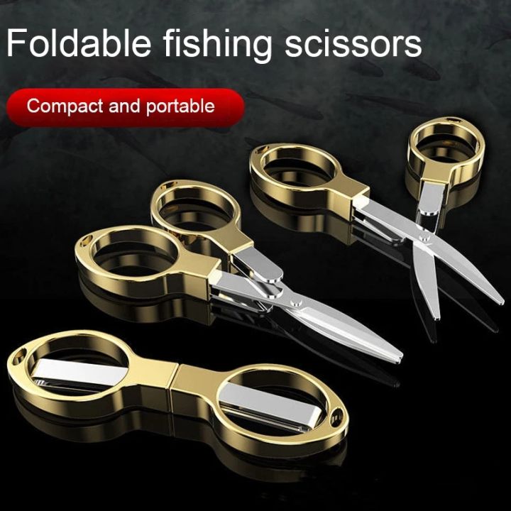 Foldable Scissor for Travelling Stainless Steel Folding Scissor ...