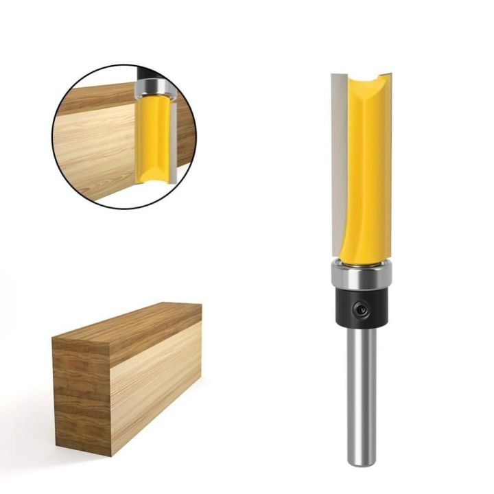 Bit Blade 6.35mm Shank Flush Trim Router Bearing /2" with Bearing ...