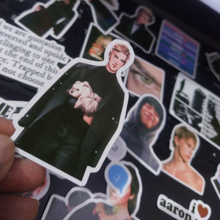 25pcs SHATTER ME sticker pack by author tahereh mafi including aaron ...