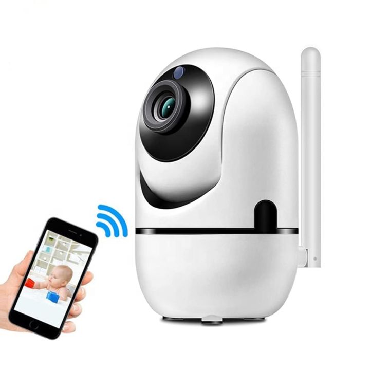 TP PLUS V380 IP WiFi Single Antenna Two Way Audio Home Security Camera ...