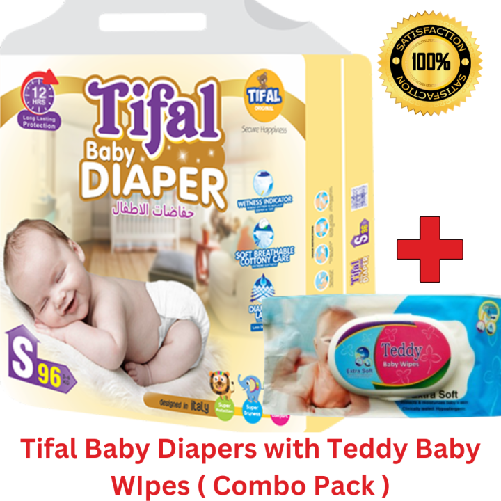 Tifal Baby Diapers with Teddy Baby Wipes | Tifal Baby Diapers Small ...