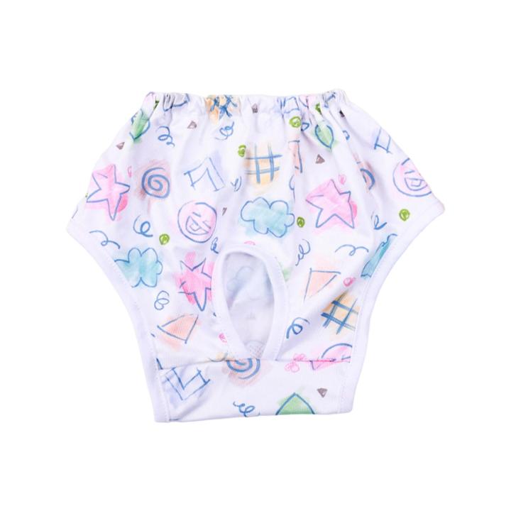 Penasfe Pet Menstrual Pants Cartoon Pattern Dog Menstrual Pants Female ...