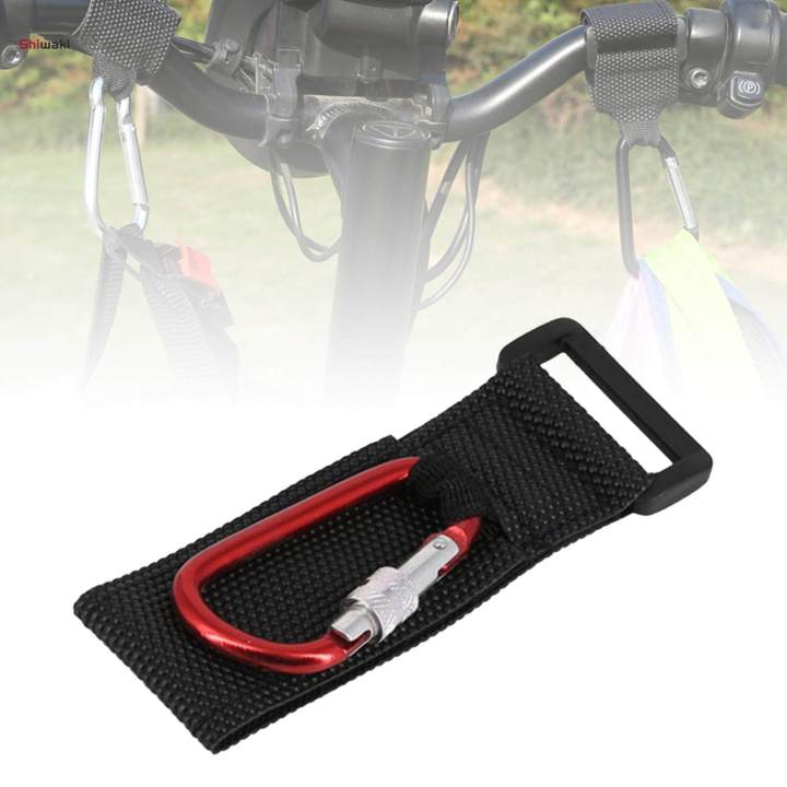 Loop Tie Down Straps with Carabiner Bike Handlebar Hook Tie Down ...