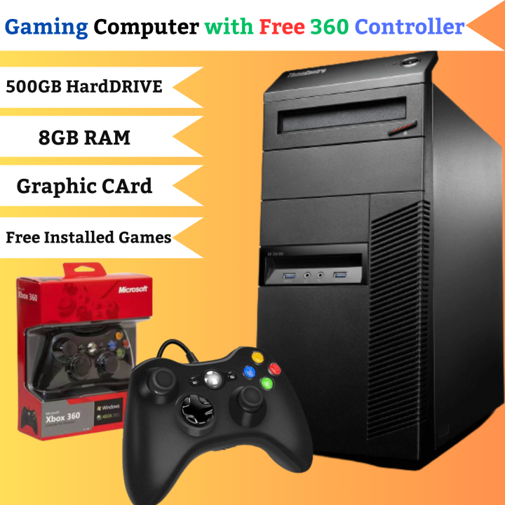 Gaming PC i5 4th Gen, 8GB RAM, 500GB HDD , 1GB GPU, Free 360 Controller ...