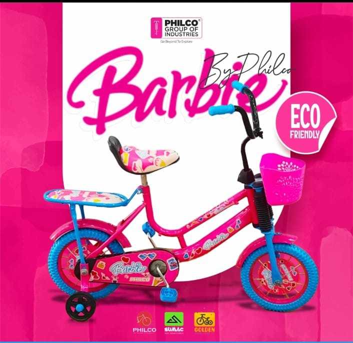 Barbie Pink Cycle Suiable 12 Inch for 5 to 7 years For Girls Fomic ...