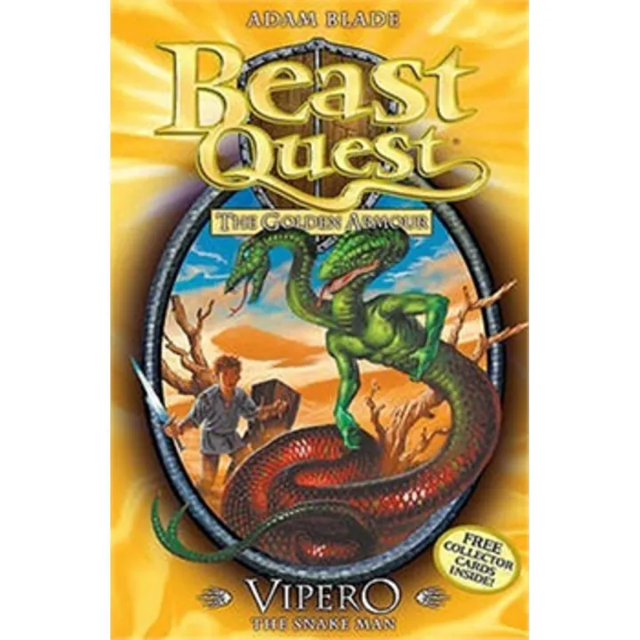 Vipero the Snake Man: the Golden armour (Beast Quest Book 10) By adam ...