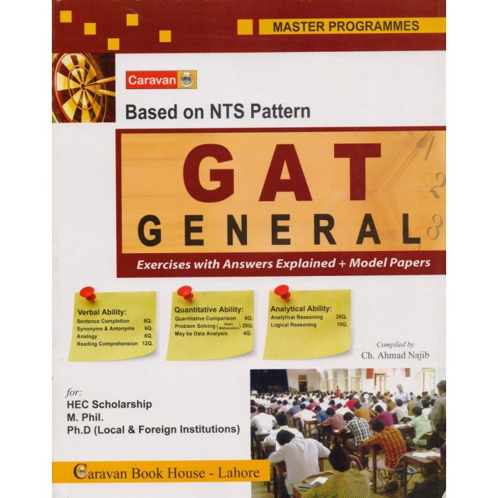 GAT General Exercises with Answers Explained, Model Papers by Caravan ...