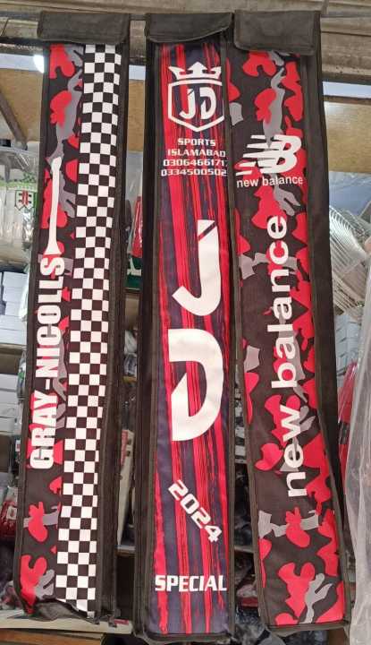 cricket bat cover grey GN JD NB new balance professional hard ball bat ...