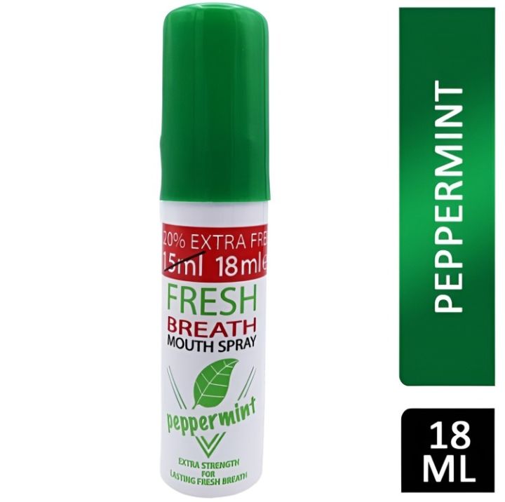 Mouth and Breath Freshener Spray - Instant Oral Refreshment, Long ...