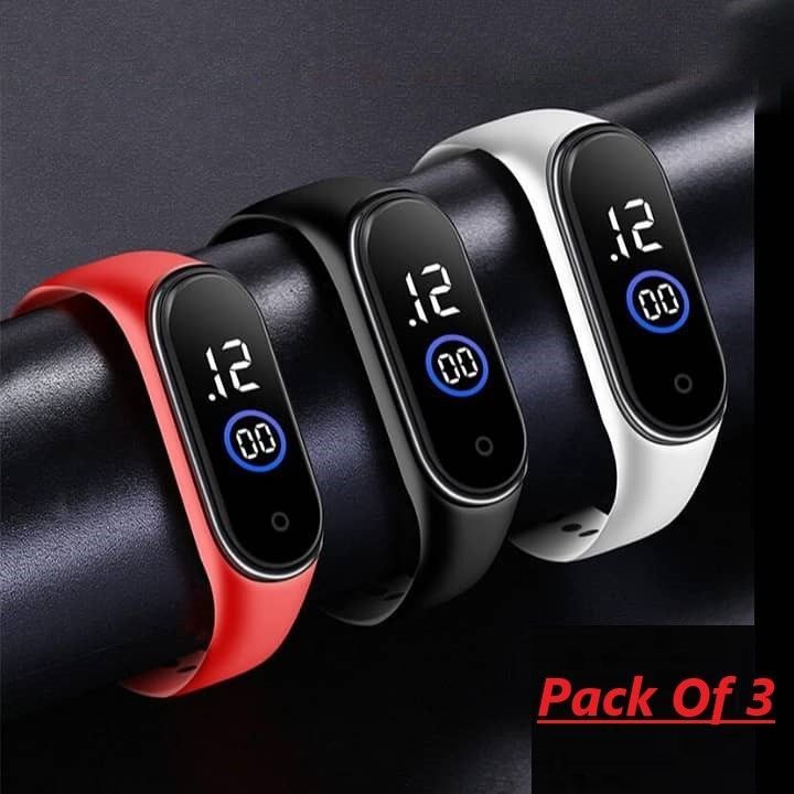 M3 Touch LED Bracelet Digital Watch Band Good Quality & Fashionable ...
