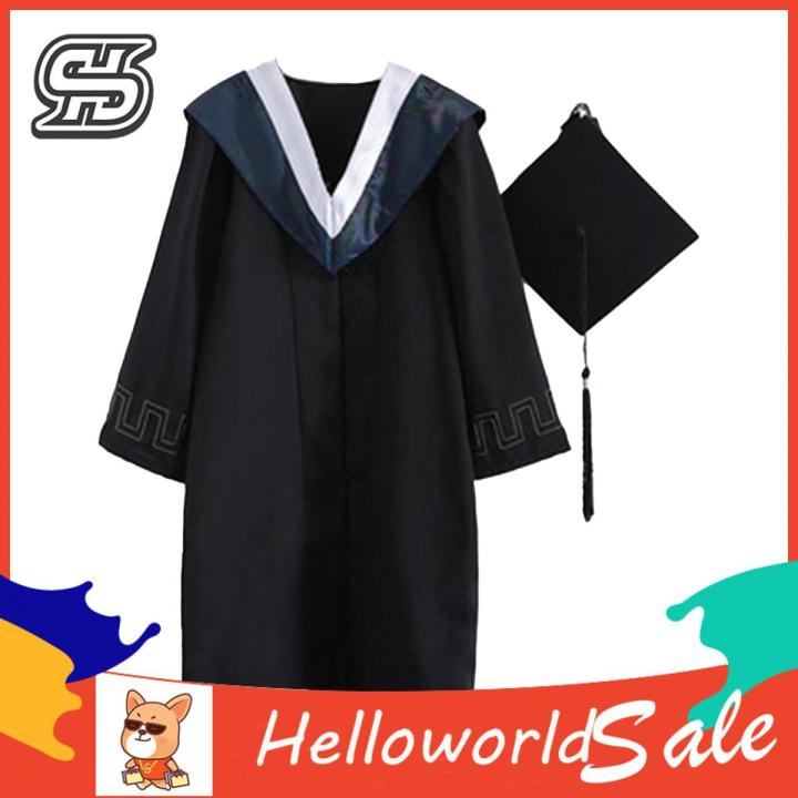 HelloWorld Graduation Uniform Lightweight Multi-purpose Fine Texture ...