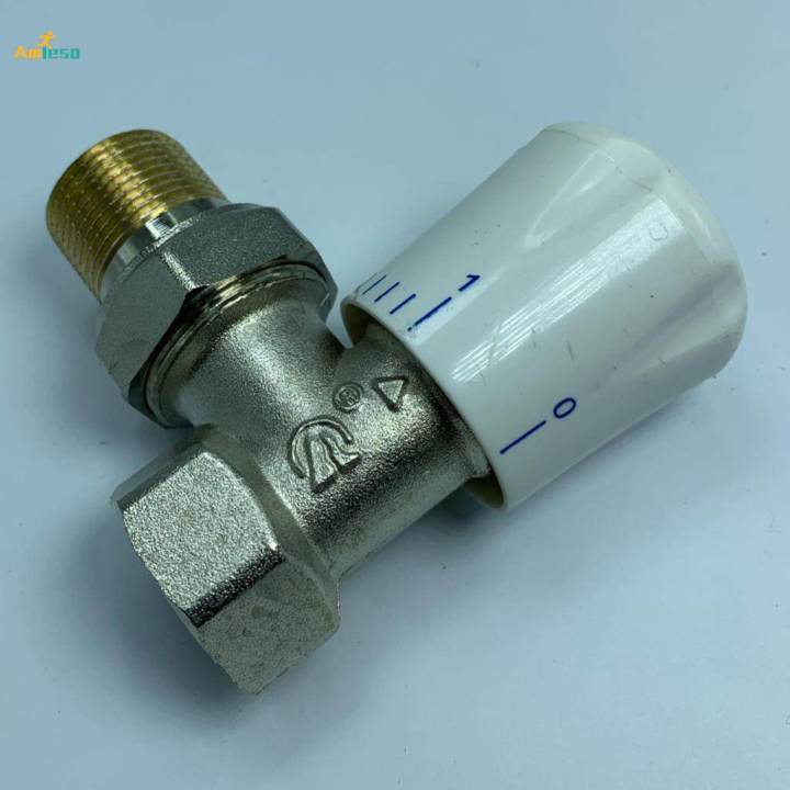Metal G3/4'' Automatic Thermostatic Control Valve Pipe Angle Thermostat Valve | Daraz.pk