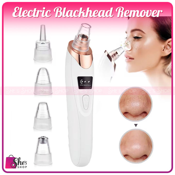 5-in-1 Blackhead remover, blackhead remover machine, derma suction ...